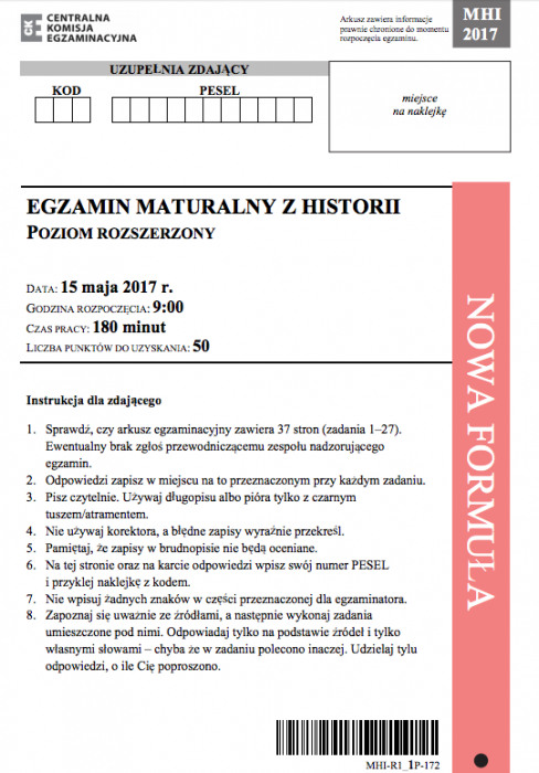 Od upadku republiki rzymskiej po bilans gospodarki II RP - matura z ...