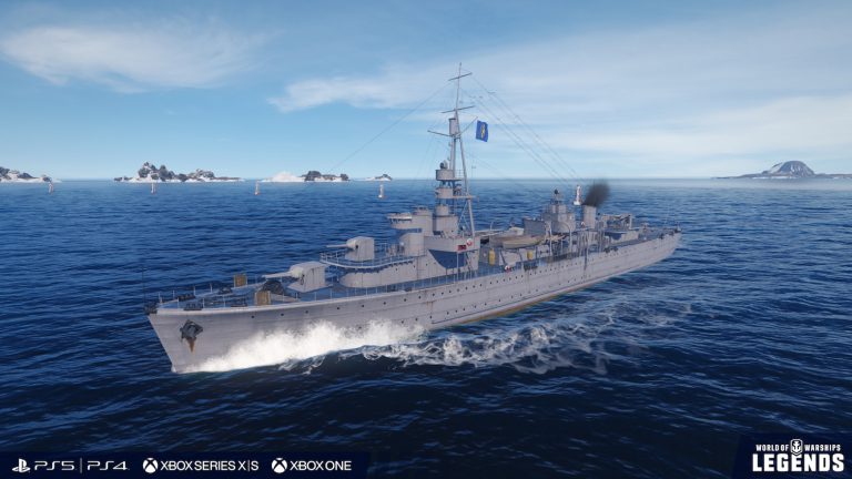 Polski okręt ORP Gryf wpłynął na wody w World of Warships: Legends ...