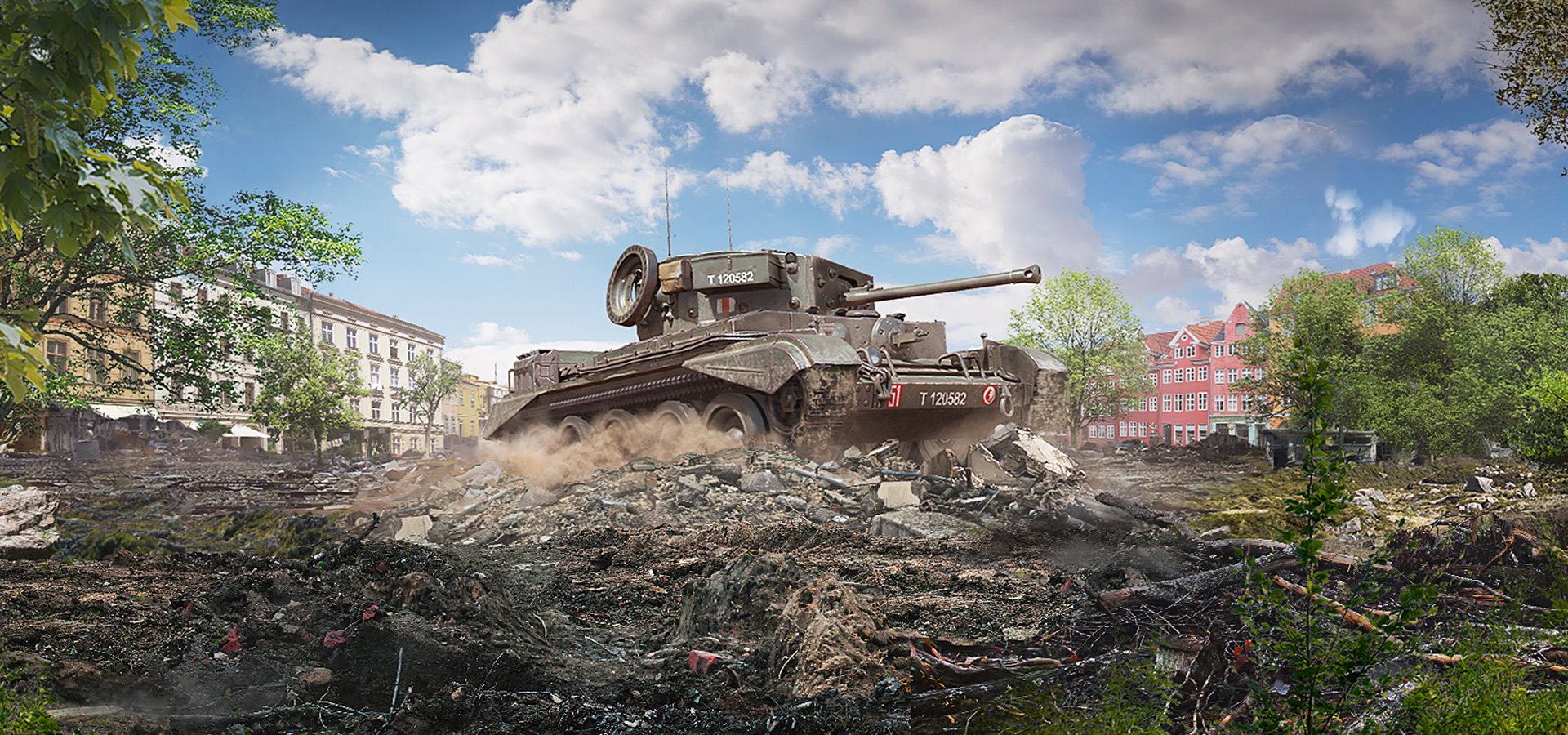 Brytyjski czołg VI poziomu Cromwell B w World of Tanks za darmo na ...