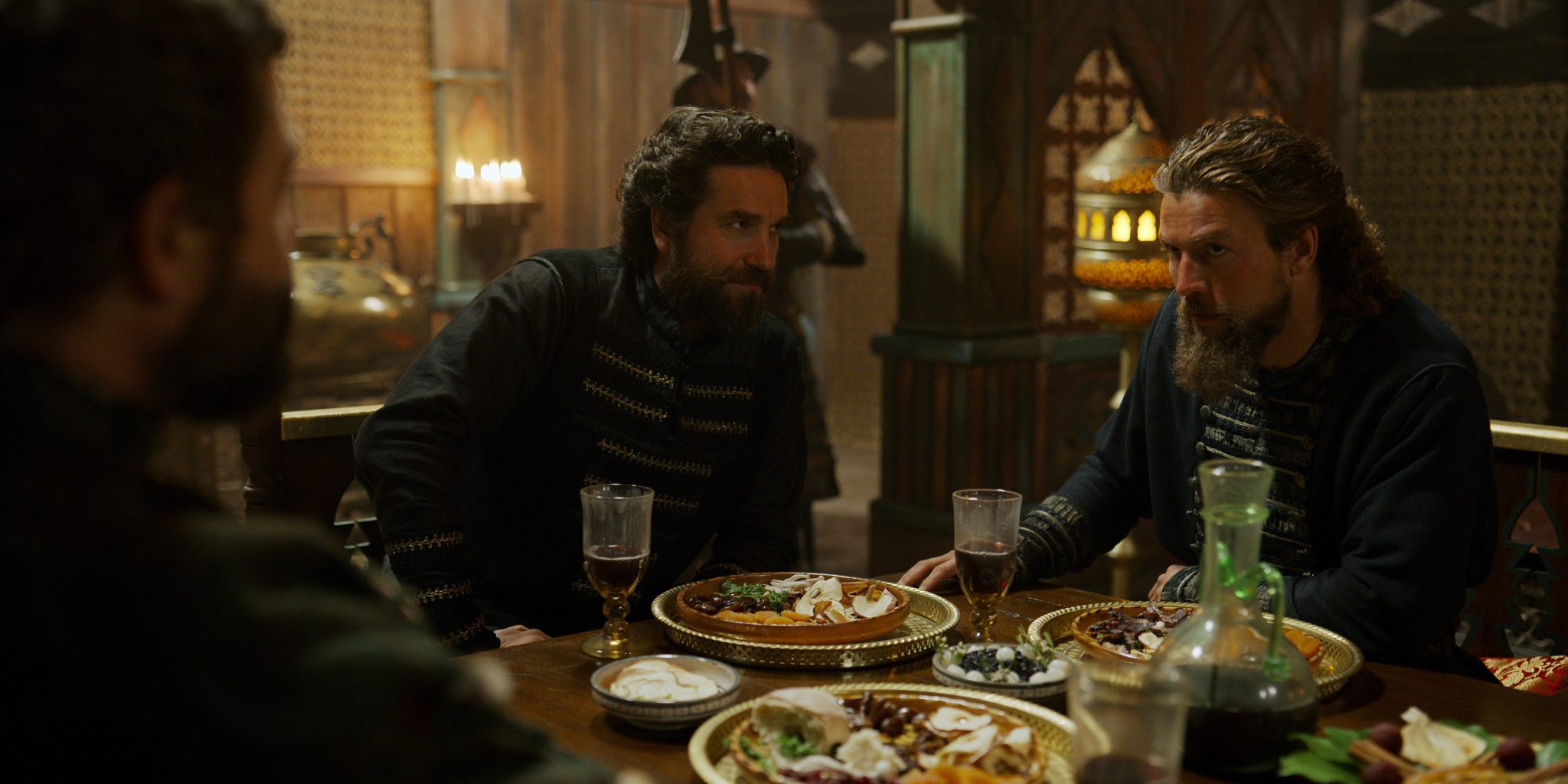 Marcin Dorociński jako Jarosław Mądry. Zdjęcia z planu Wikingowie ...