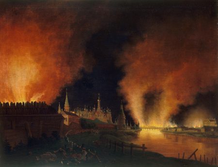 Gemälde_-_Brand_von_Moskau_-_Oldendorp | HISTORIA.org.pl - historia ...